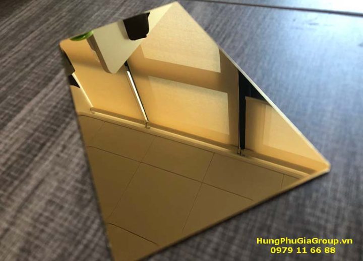 Tấm Alu Vàng Gương Bóng chính hãng giá tốt nhất - Hưng Phú Gia Group